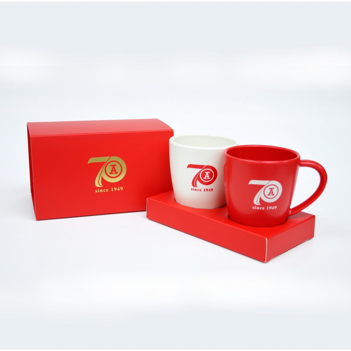 紅A70週年紀念特別版咖啡杯
